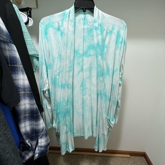 torrid | Sweaters | Torrid Soft Cardigan Tie Dye Cloud Plus Size 4x ...